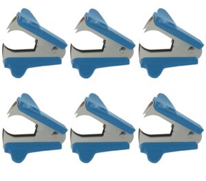 clipco staple remover (6-pack) (blue)