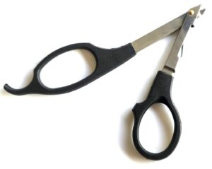 skin staple remover scissor black handle