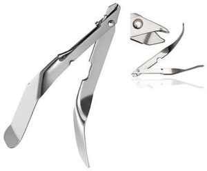 pack of 12 suture/staple remover - for skin staples - disposable