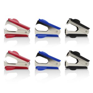 staple remover 6 pack staple puller pinch jaw style staple remover tool, stapler removers