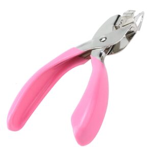 faotup 1pcs pink staple removers staple puller,staple remover hand tool,pink staple remover,staple remover stick,staple remover tool heavy duty