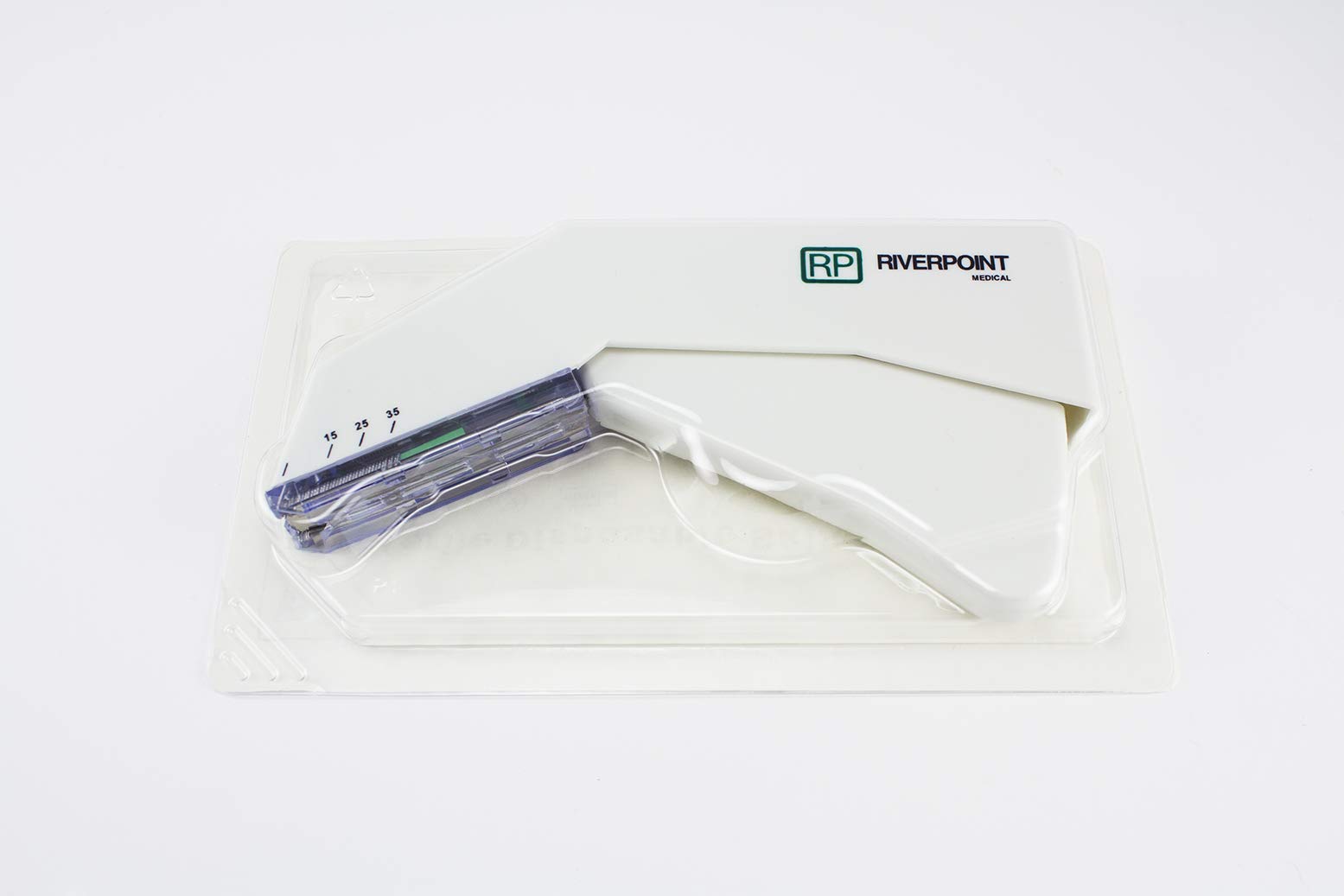 Riverpoint Medical Veterinary Surgical Skin Wound Closure Stapler Disposable Single use 35 Regular Size Stainless Steel Staples