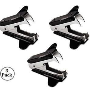 WOIWO (3-Pack) Staple Removers,Staple Remover operates Easily, Quickly and efficiently to get The Job Done