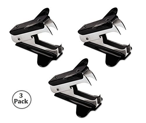 WOIWO (3-Pack) Staple Removers,Staple Remover operates Easily, Quickly and efficiently to get The Job Done