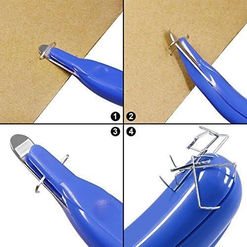 Professional Magnetic Staple Remover Puller Rubberized Staples Remover Staple Removal Tool for School Office Home (5blue+2black)