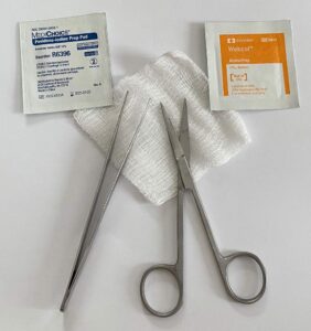 mckesson performance plus suture removal kit w/flr-grade instrument sterilelatexfree - model 25-5723