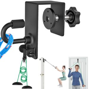 kipika heavy duty door anchor attachment - shoulder pulley - over door rehab exerciser for rotator cuff recovery, strength training, physical therapy exercise, home gym