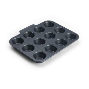 instant vortex official nonstick mini muffin pan, gray