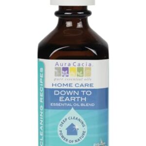 Aura Cacia Down To Earth Essential Oil Blend for Home Care, 2 Fluid Ounce