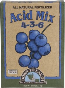 organic down to earth all natural acid mix 4-3-6 5lb