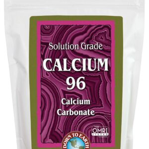 Down to Earth OMRI Organic Solution Grade Calcium 96, 1 lb