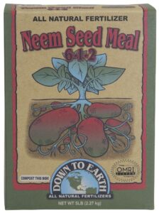 down to earth neem seed meal, 5 pounds __#roguehydroponics