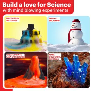 Doctor Jupiter STEM Science Kit - 100+ Experiments| Birthday Gift Ideas, Toys for Boys & Girls ages 7-8-9-10-11-12 Year Old| Volcano Kit, Crystal Growing for Kids - Amazon Exclusive