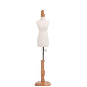 mini female dressmakers dummy sewing mannequin mini mannequin decoration dummy for doll clothes miniature dress display rack with wooden base 1/4 a