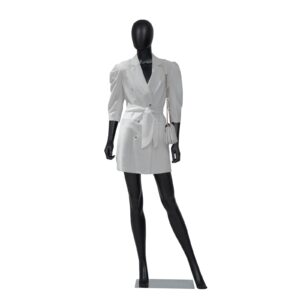 mannequin female realistic stand full body dress form display manikin torso for clothing store tailor shop, black