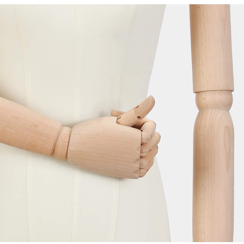 Mannequin Female Female Tailoring Dummy Mannequin with The arm Stereo Cropping Manikins Mannequins Dressmaker's Dummy Men (#1 )