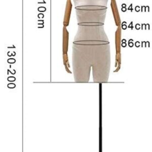 Mannequin Display Stand Tailors Dummy Mannequin Adjustable Height Female Tailors Dummy Dressmakers Mannequin Display Bust ( Color : D ) (A )