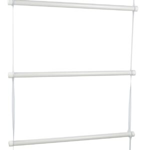 SSWBasics White PVC Tubular Ladder Mannequin - Great for Displaying Housewares, Bedding and Clothing