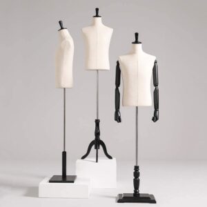 Tailors Dummy Male Mannequin Torso with Trousers Rack Shoes Holder |for Clothing Shirt Form Display Dressmakers Mannequin Dressmakers Dummy