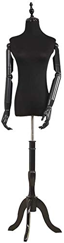 Tailors Dummy Mannequin Torso with Tripod Stand for Women Clothing Dress Display Dressmakers Dummy Female Dressmaking Dummy Tailors Bust Mannequin