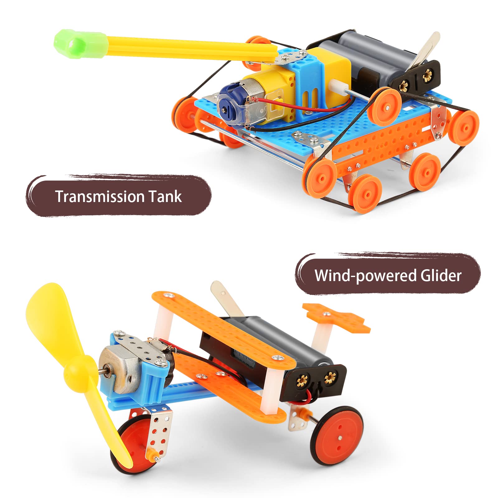 STEM Science Kits for Kids 5-7 8-12, Robot building Kit STEM Toys for Boys Crafts 5-8 6-8, Science Activities Experiments Engineering Project Electronic Toy for 5 6 7 8 9 10 11 12 Year Old Boy Gifts