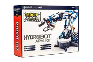 teach tech “hydrobot arm kit”, hydraulic kit, stem building toy for kids 12+