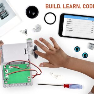 Buddlets-Bot Robot Toy Kit for Kids Ages 8-12 - STEM Coding Robotic Toy Car for Beginners - Engineering DIY Building Kit with Voice, Coding & App Controlled Robot