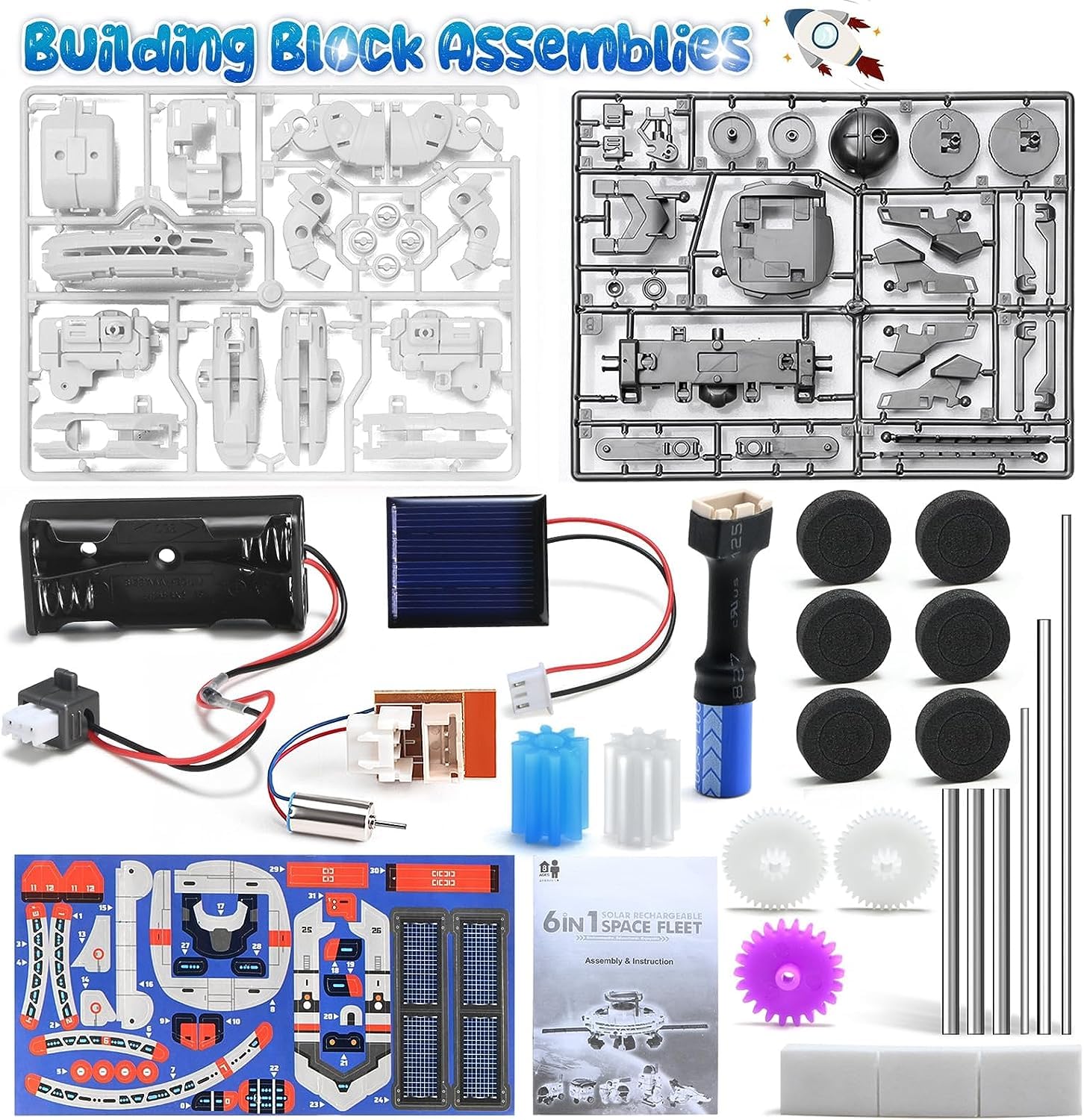 STEM Toys Projects for Kids Age 8-12 Science Kits Solar Robot Space Toys Gifts for 8-14 Year Old Boys Girls DIY Building Experiments Robots for Teenage Kids Ages 8 9 10 11 12 Birthday Gifts Christmas