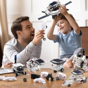 STEM Toys Projects for Kids Age 8-12 Science Kits Solar Robot Space Toys Gifts for 8-14 Year Old Boys Girls DIY Building Experiments Robots for Teenage Kids Ages 8 9 10 11 12 Birthday Gifts Christmas