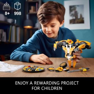 Bundle - 2 items: Sillbird STEM 12-in-1 Education Solar Robot Toys, 2in1 Transforming Robot & Technic Racing Car Construction Blocks Kit, Creative Collectible Gift for Boys Girls Kids Aged 8-12