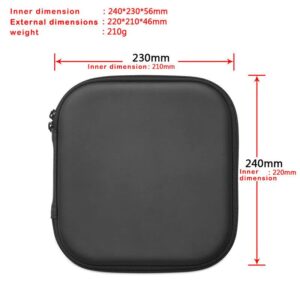 2023 Anti-Scratch Wireless Zipper Storage Bag Travel Carrying Case for AirPods Max