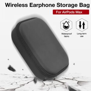 2023 Anti-Scratch Wireless Zipper Storage Bag Travel Carrying Case for AirPods Max