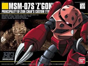 bandai hobby - hguc - 1/144 hguc msm-07s z'gock (char's custom)