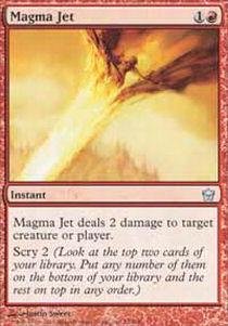 magic: the gathering - magma jet - fifth dawn