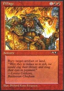 magic: the gathering - pillage - alliances