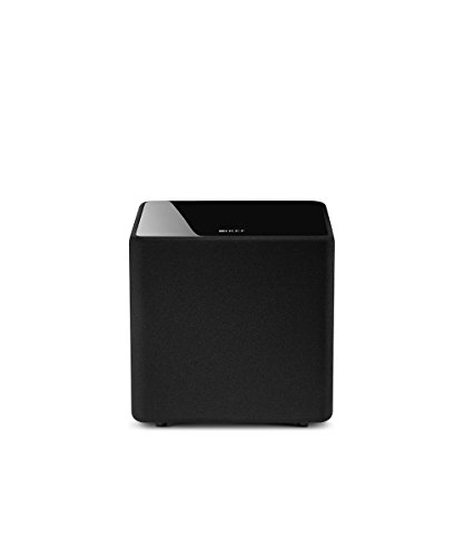 KEF Kube8b 8 Inch 300 Watt Powered Subwoofer (Black)