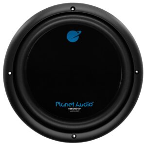 planet audio ac10d anarchy series 10 inch car subwoofer - 1500 watts max, dual 4 ohm voice coil, sold individually, for truck, boxes, enclosures, use with amplifier