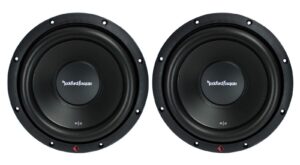 rockford fosgate 2 new r2d2-10 1000w 10" 2-ohm car audio subwoofers subs r2d210