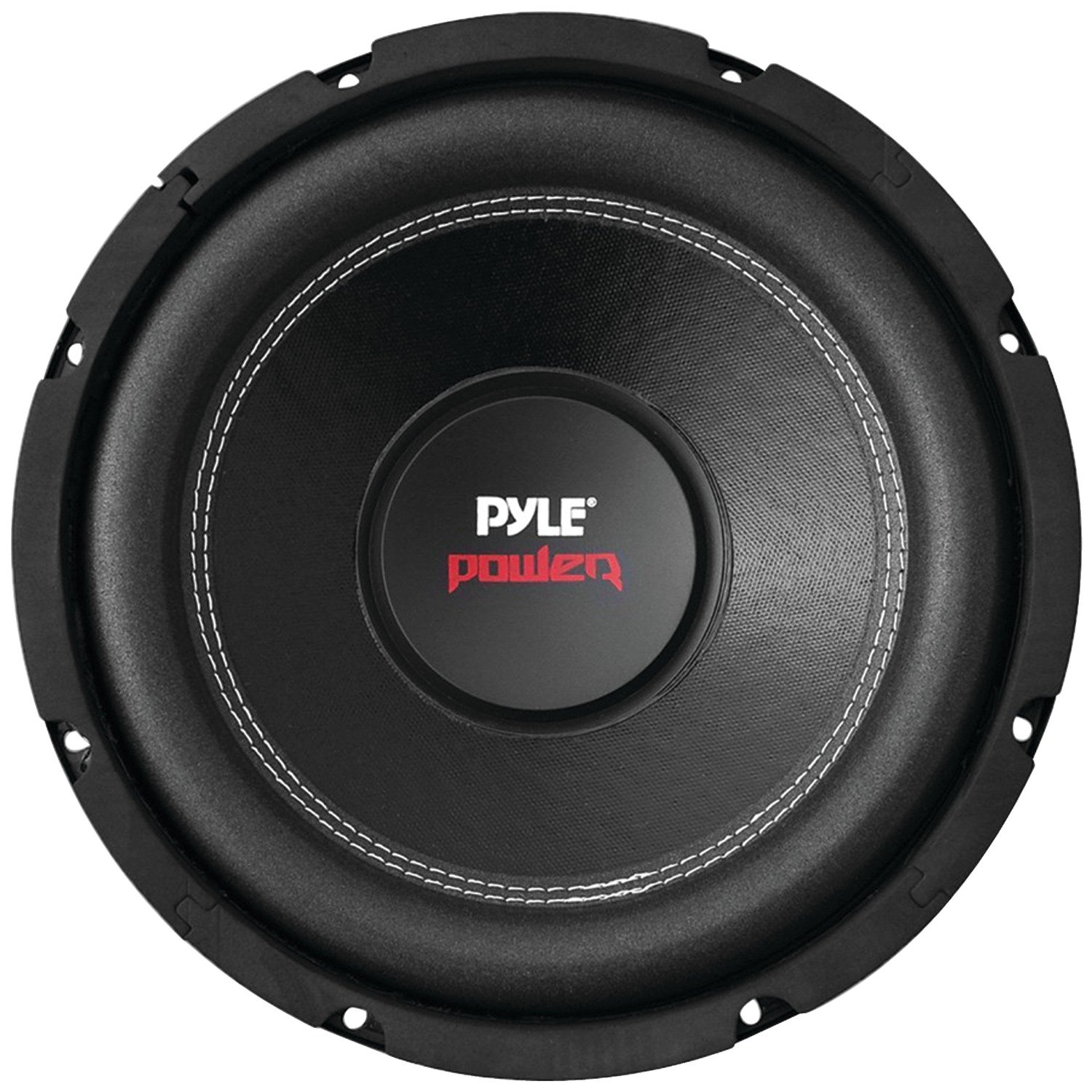 Pyle 12" Car Audio Speaker Subwoofer - 1600W High Power Bass Surround Sound Stereo Subwoofer Speaker System, Non-Press Paper Cone, 90 dB, 40 Ohm, 60 oz Magnet, 2" 4 Layer Voice Coil, Black - PLPW12D