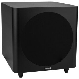 dayton audio sub-800 8" 80 watt powered subwoofer