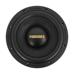 Rockville Punisher 10D1 10" 5000w Peak Competition Car Audio Subwoofer Dual 1-Ohm Sub 1250w RMS CEA Rated, Black