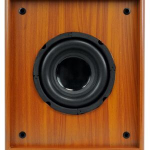 Rockville Rock Shaker 6.5" Inch Wood 200w Powered Home Theater Subwoofer Sub