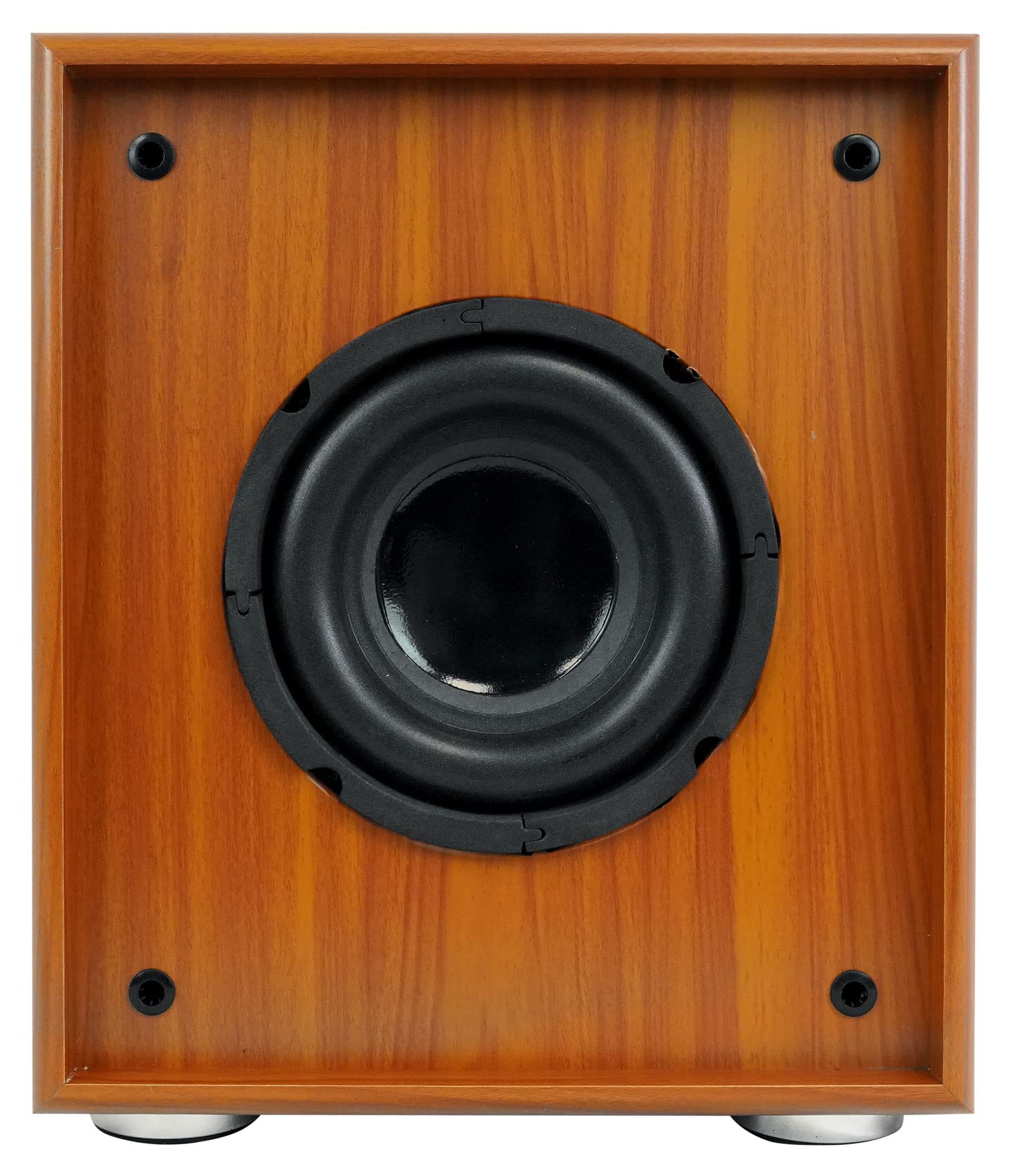 Rockville Rock Shaker 6.5" Inch Wood 200w Powered Home Theater Subwoofer Sub