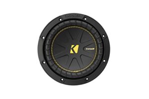 kicker 50cwcd84 compc 8" subwoofer dual voice coil 4-ohm