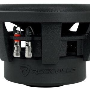 Rockville W8K6D2 V2 8" 1400w Peak Car Stereo Subwoofer Dual 2-Ohm Sub 350w RMS