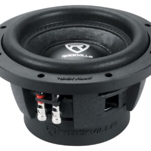 Rockville W8K6D2 V2 8" 1400w Peak Car Stereo Subwoofer Dual 2-Ohm Sub 350w RMS