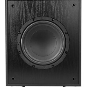 Rockville Rock Shaker 8" Inch Black 400w Powered Home Theater Subwoofer Sub