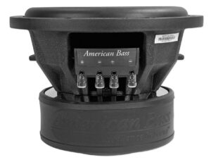 new american bass xr-10d4 2000 watt 10 inch dual 4 ohm subwoofer car audio sub