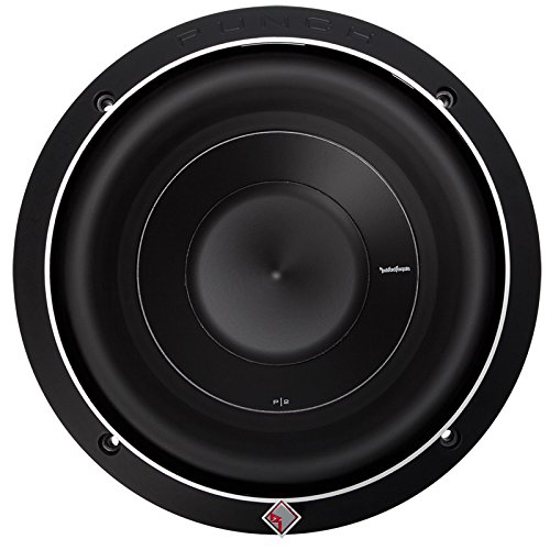 Rockford Fosgate P2D2-8 8" Punch P2 500W 2-Ohm DVC Car Audio Subwoofer Sub with Reinforced Paper Cone and Flexfit Basket