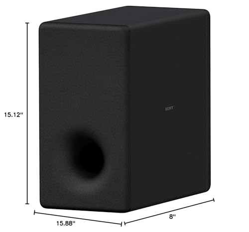 Sony SA-SW3 200W Wireless Subwoofer for BRAVIA THEATER (BAR 9, BAR 8, QUAD), HT-A9/A7000/A5000/A3000/S2000 and STR-AN1000